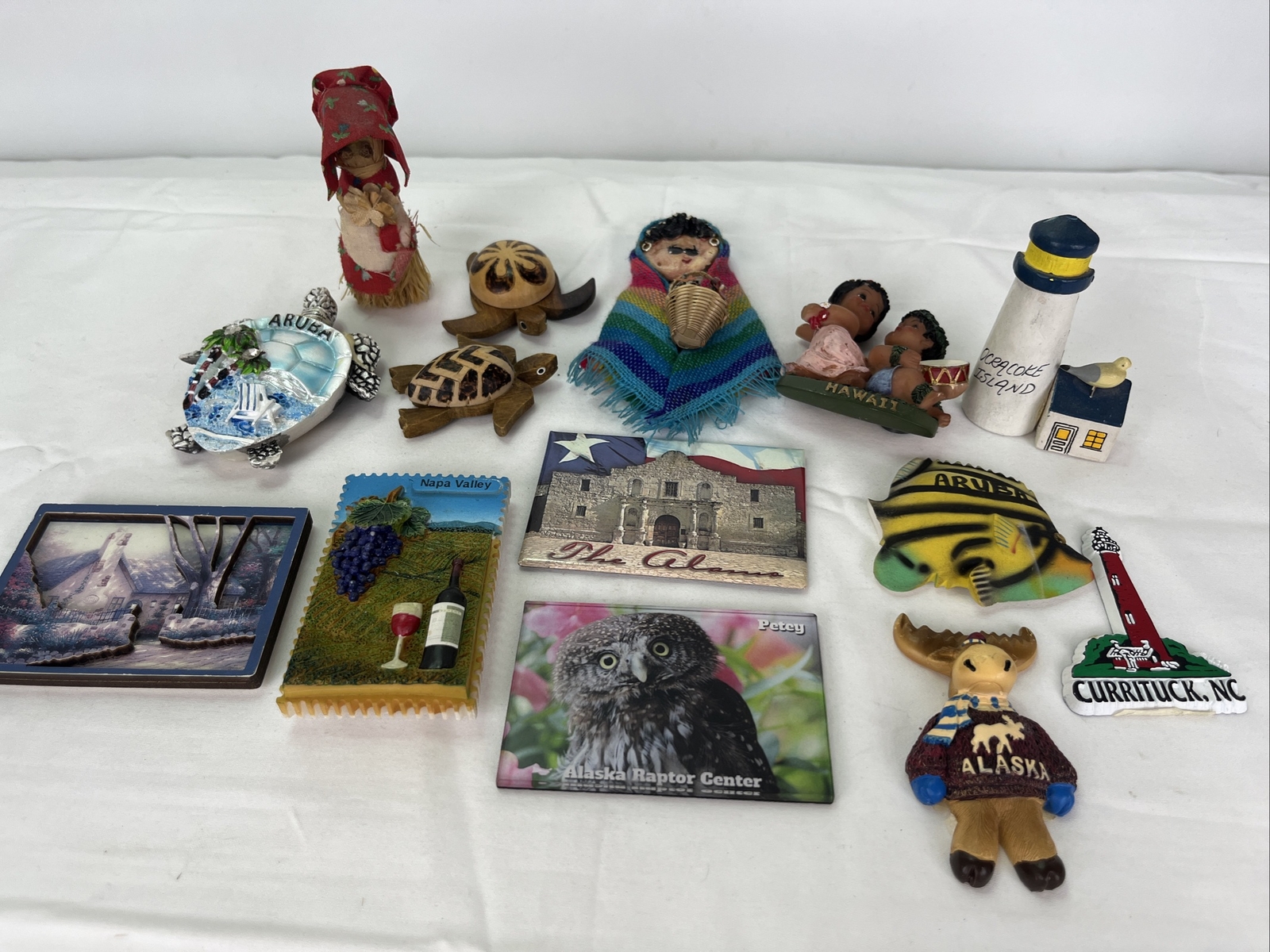 Lot Of 14 Refrigerator Magnets US Destinations Souvenirs | eBay