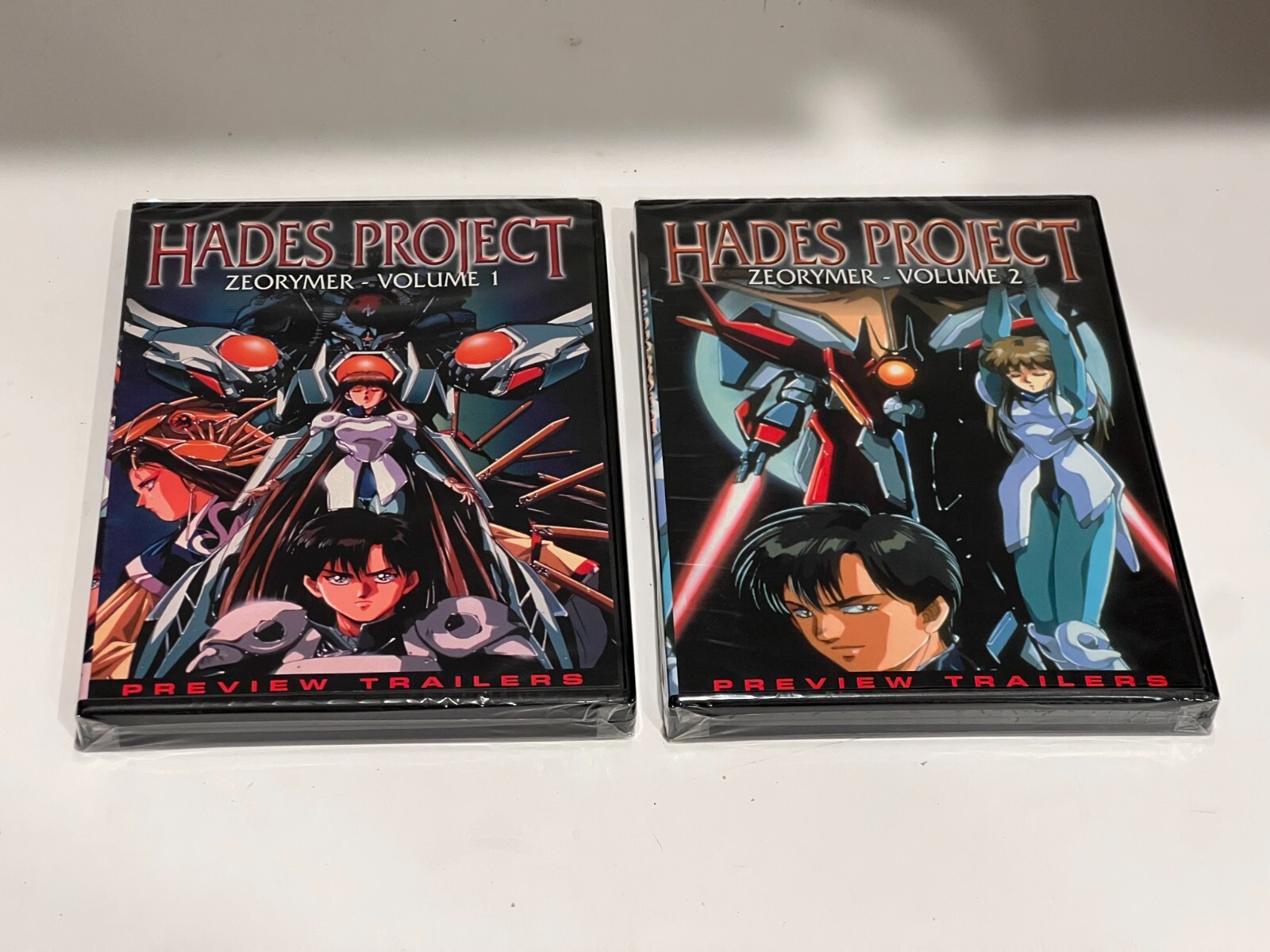 Hades Project Zeorymer Vol 1 Separation Vol 2 Extinction New Dvd Anime ...