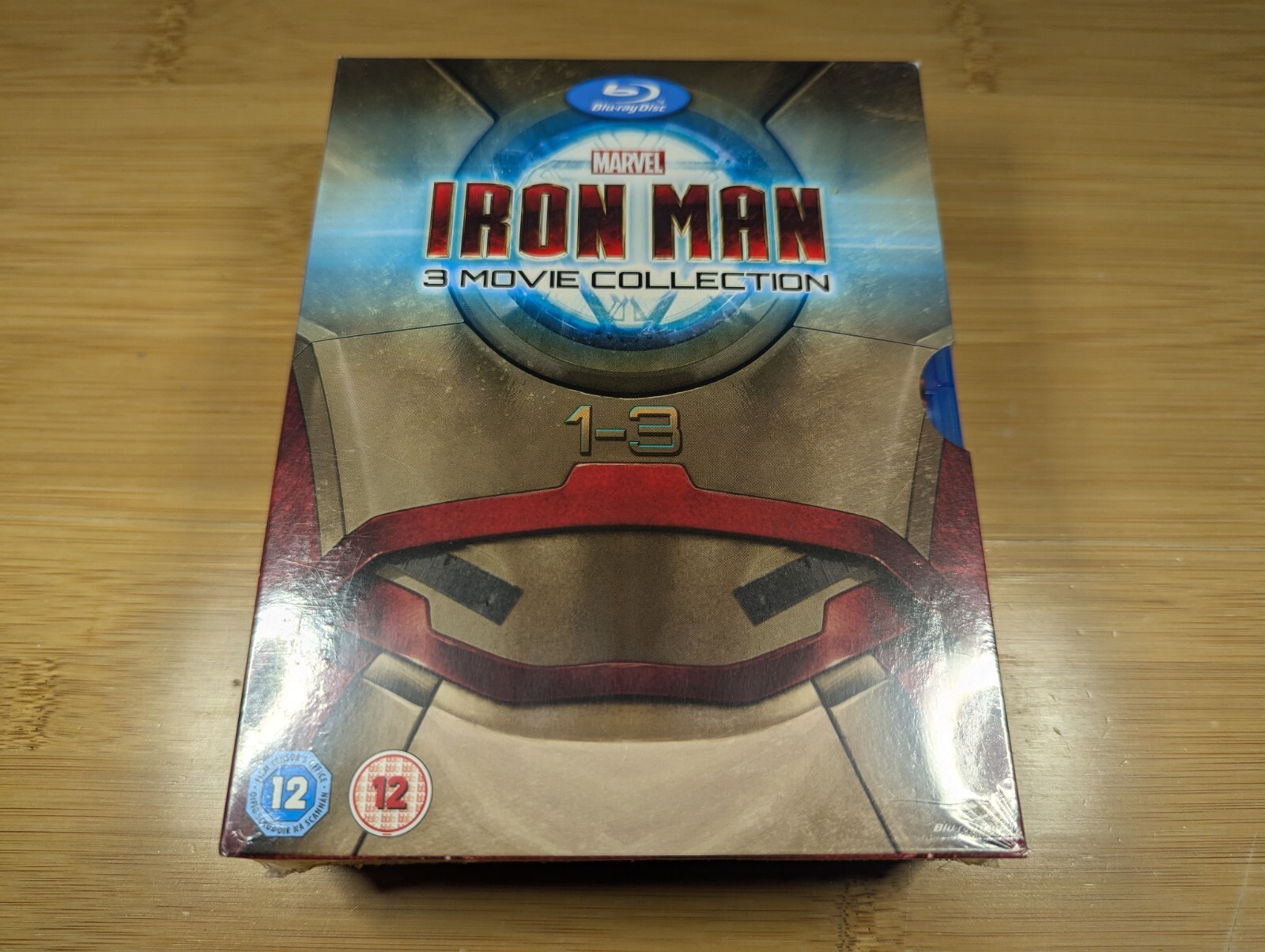 IRON MAN 1-3 [Blu-ray Set] The Complete Marvel Trilogy 1 2 3 Collection ...