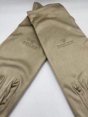 Rolex Juwelierhandschuhe Konzessionär Handschuhe Beige Größe L jeweler ...