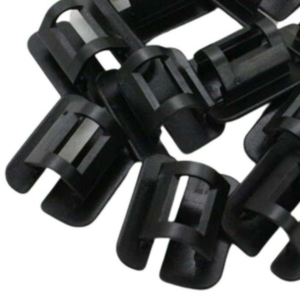 New Useful For Car Bonnet Pad Clips Bonnet Hood Lining Mountings Nylon ...