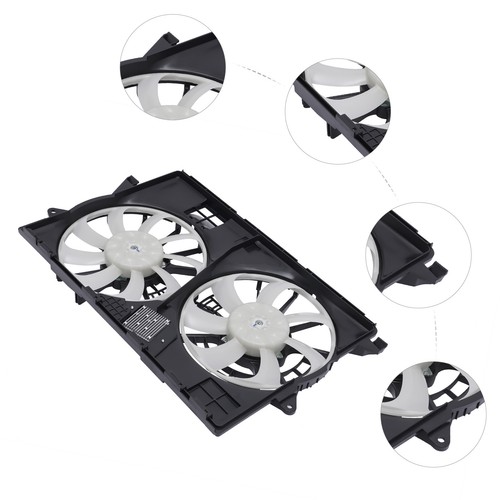 Radiator Cooling Fan Assembly For Jeep Cherokee 2014-2018 CH3115177 ...
