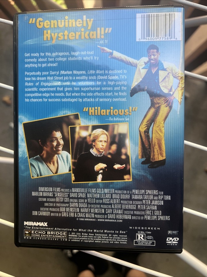 Senseless (DVD, 2011) Movie David Space And Marlon Wayans New And ...