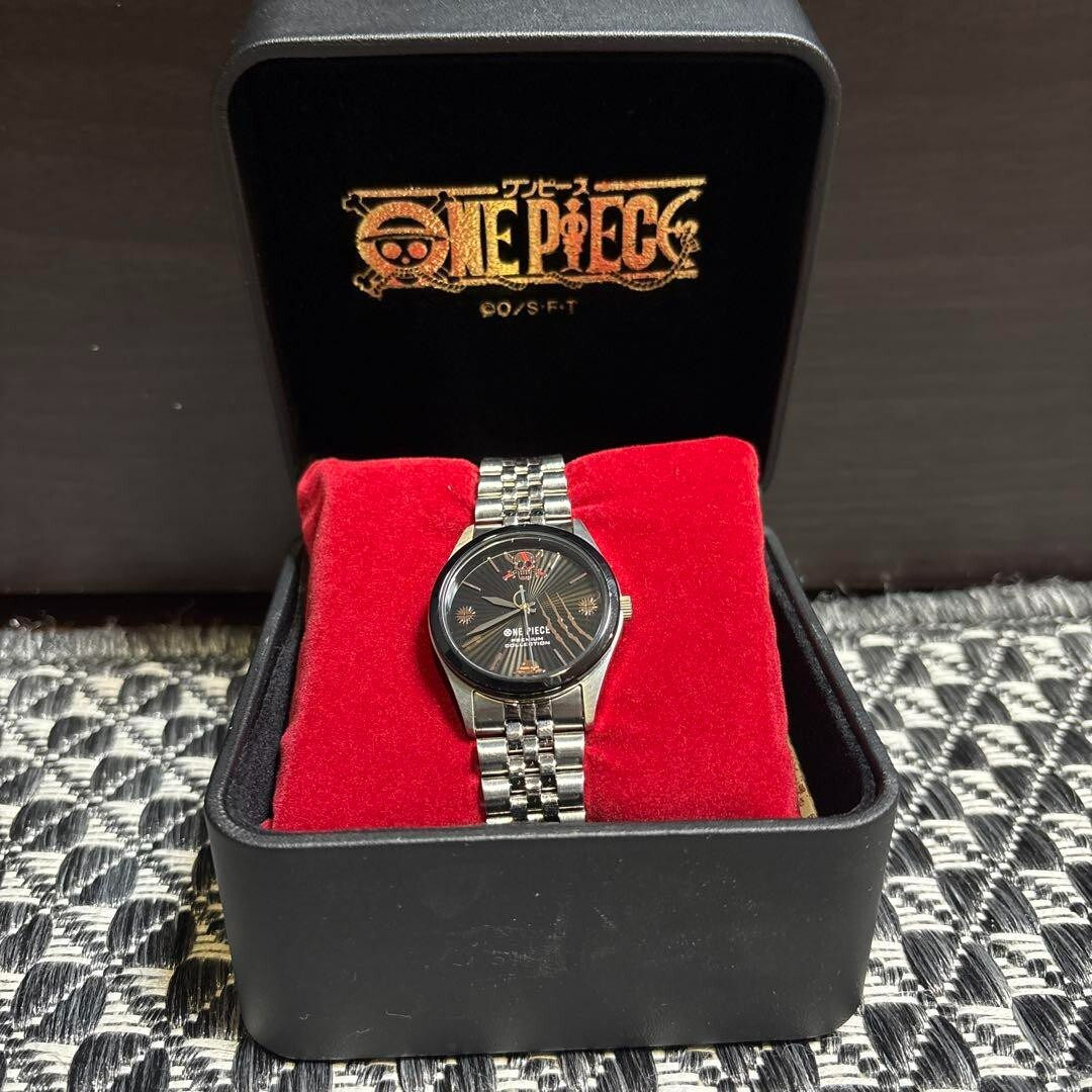 SEIKO ONE PIECE Shanks Luffy Oath Route Watch Red Ani… - Gem