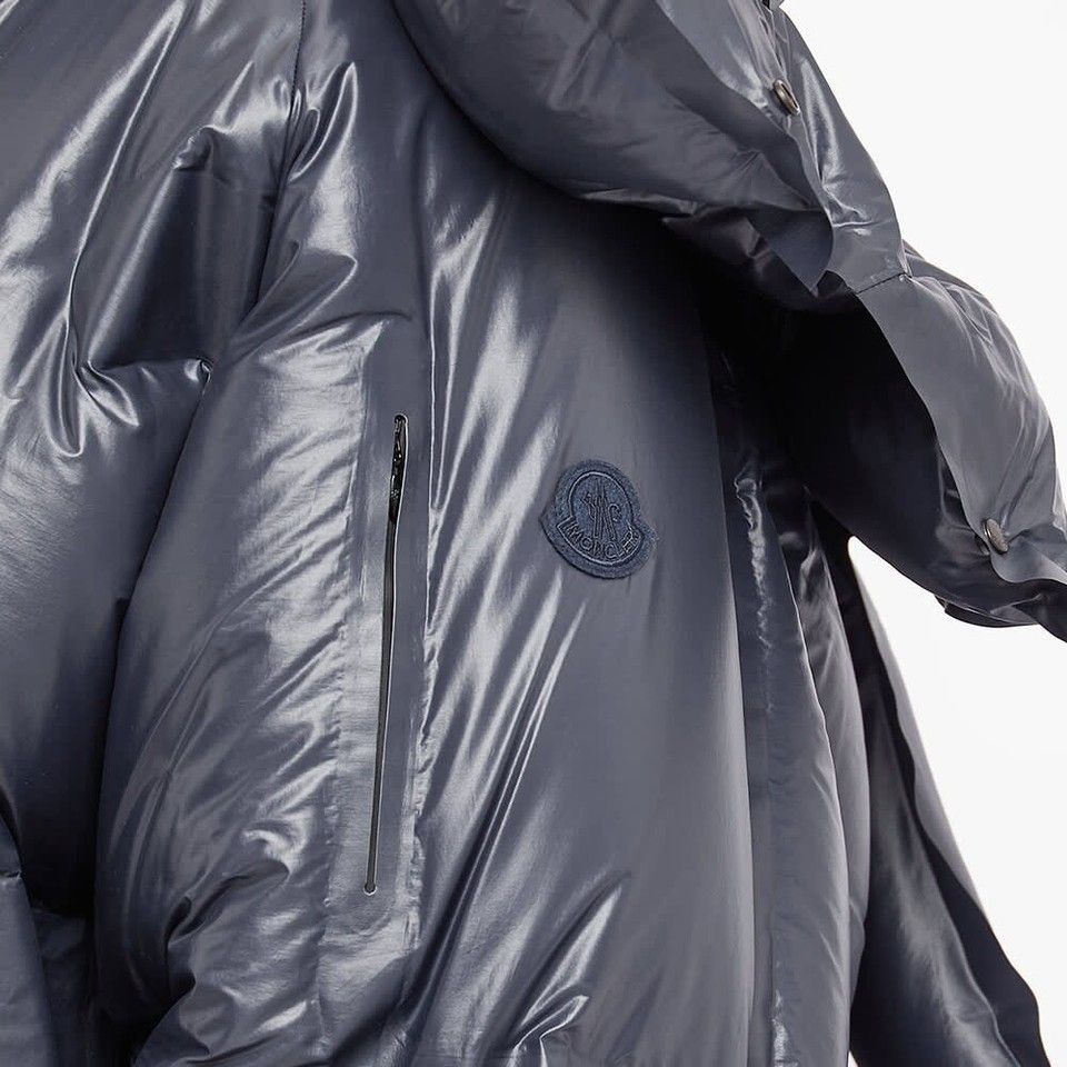 NWT MONCLER GENIUS Moncler DingYun Zhang Navy Klolk Jacket 0 (X-Small ...