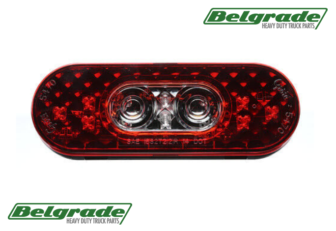 Grote Genuine 54702 6" Oval LED STT Light w/ Integrated Back-up | eBay