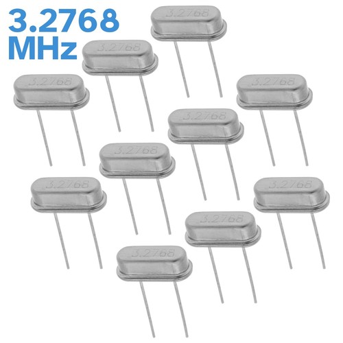 10pcs HC-49/S 3.2768 MHz Quartz Crystal Resonator Piezoelectric ...