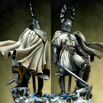 1/18 Scale 90mm Medieval Teutonic Knights Unpainted Model Kits Resin ...