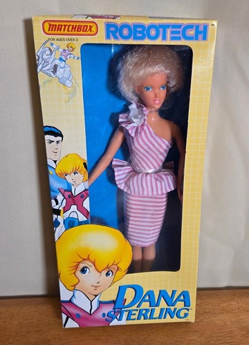New Robotech Dana Sterling 11-1/2" Action Figure Doll 1985 Matchbox ...