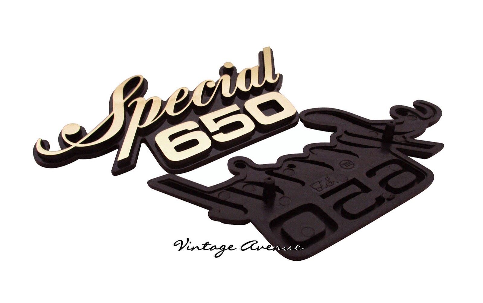 YAMAHA XS650 XS 650 SPECIAL SIDE COVER EMBLEM BADGE 4M4-21781-00-00 ...