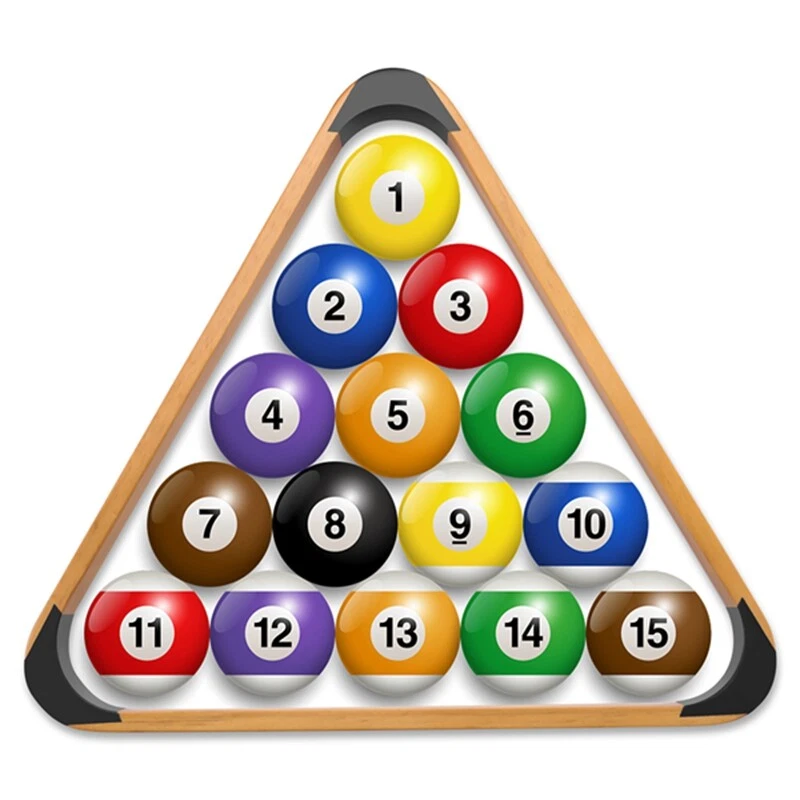 Billiards Rack Clipart