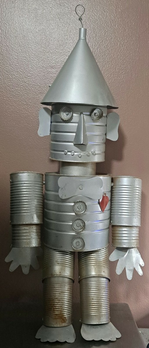 Tin Man Made From Cans DIY Wizard Of Oz's Tin Man | Hometalk
