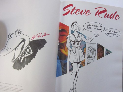 Steve Rude Artist In Motion by Steve Rude & John Fleskes 1st With Orig ...