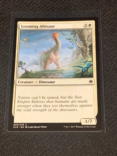 Magic the Gathering Ixalan Looming Altisaur | eBay