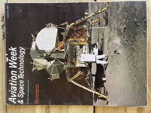 Aviation Week & Space Technology Magazine August 25 1969 | eBay