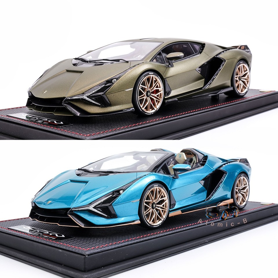 MR 1:18 Lamborghini Sian FKP 37 Sian Roadster resin car model | eBay