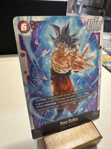 Dragon Ball Super Fusion World Son Goku FB04-129 SCR Ultra Limit ...