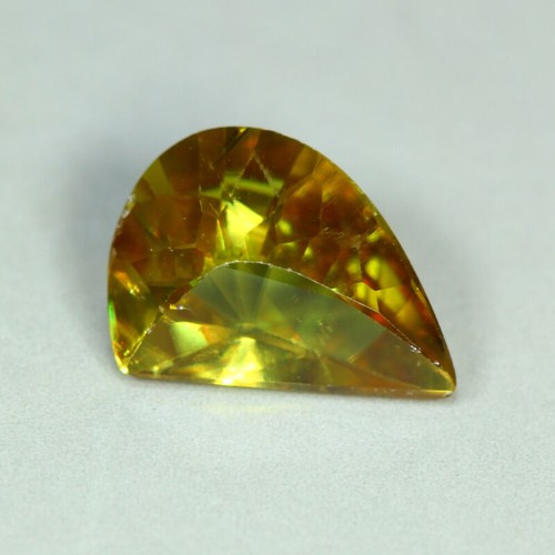 1.17 Cts_Loose Gemstone_100% Natural Unheated Red Spot Titanite Sphene ...