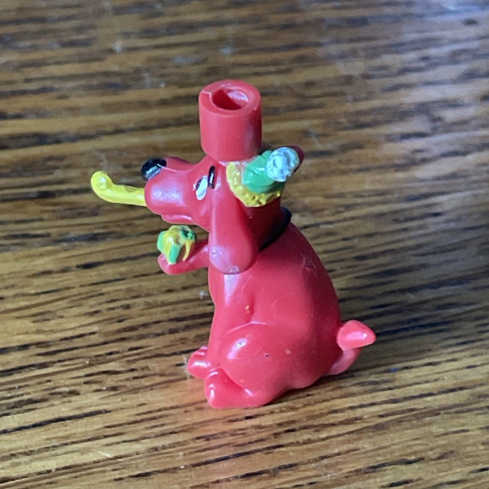 Clifford Big Red Dog mini figure birthday hat cake topper toy Small ...