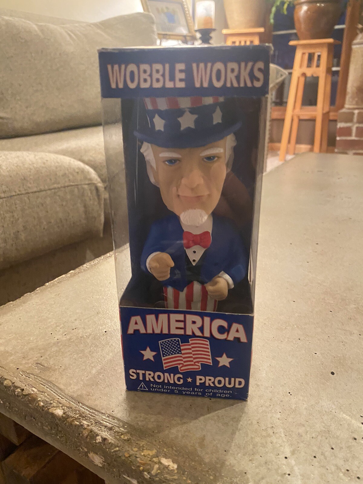 Funko Wobble Works Uncle Sam Nodder MIB | eBay