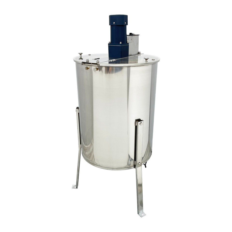110V 4 Frame Honey Extractor 304 Stainless Steel Electric Beehive Drum ...