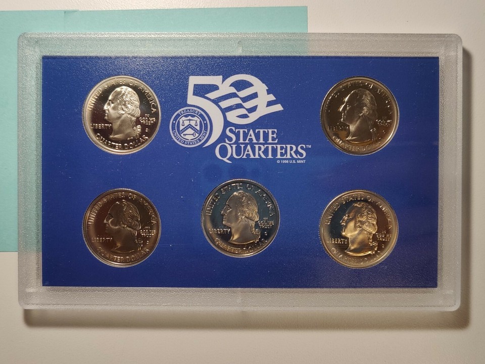2000 US Mint Proof State Quarters Set w/ full set box and COA | eBay