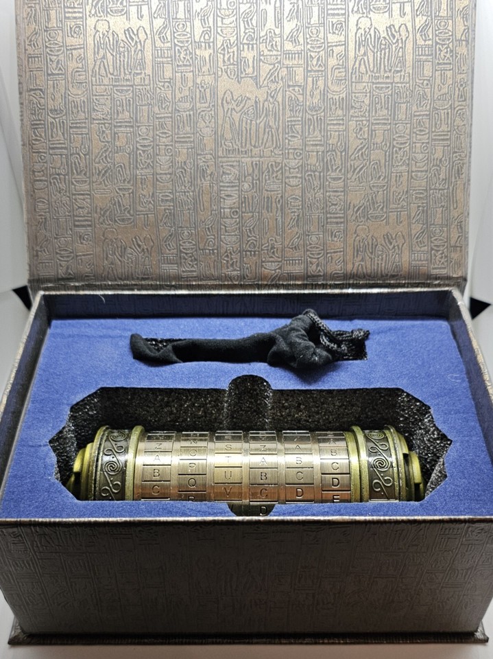 Da Vinci Code Metal Cryptex Lock | eBay