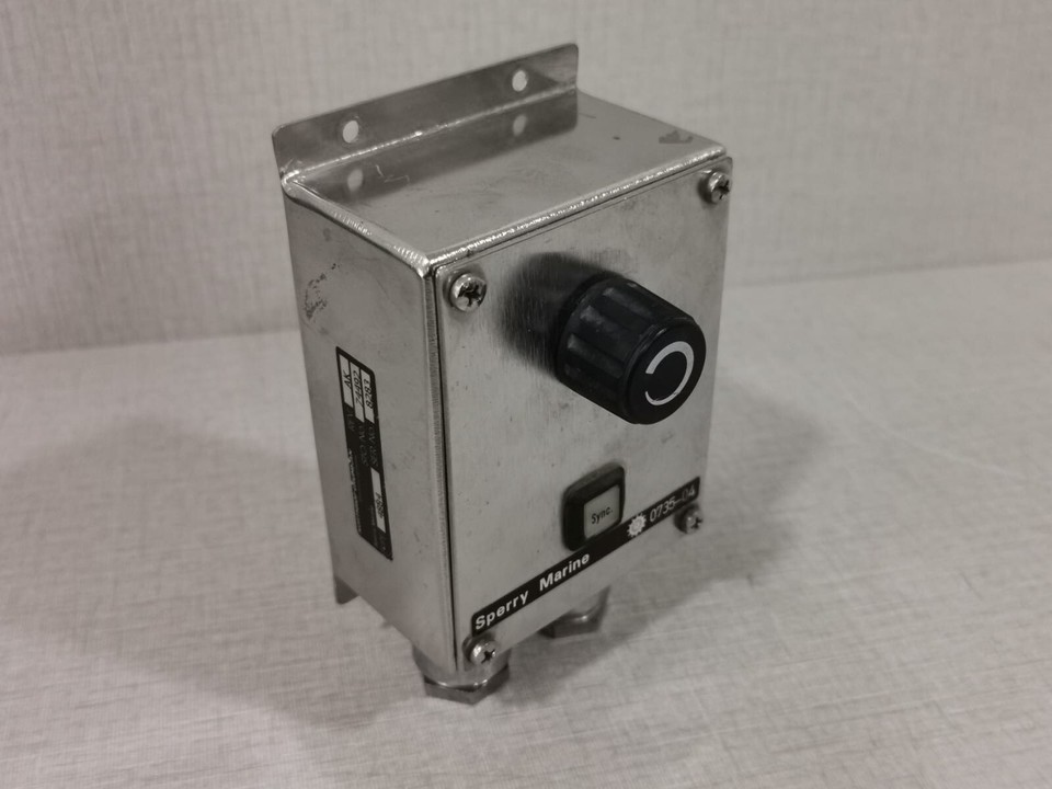 Sperry Marine 4884 / 0735-04 Terminal Box Northrop Grumman Gyro ...