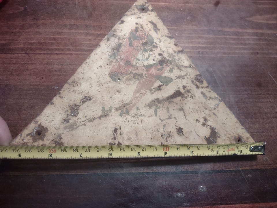 WW2 German Halt Sign Original World War Two Electric Warning Sign | eBay