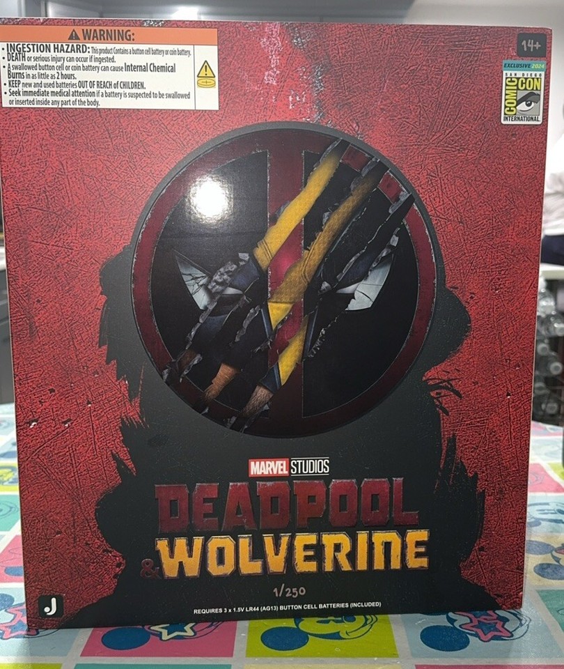 SDCC 2024 Deadpool Wolverine Jazwares 2 PIECE Mask SET 1 /250 NEW | eBay
