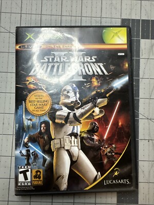 Star Wars: Battlefront II 2 Original Xbox 2005 Plus Battlefront I ...