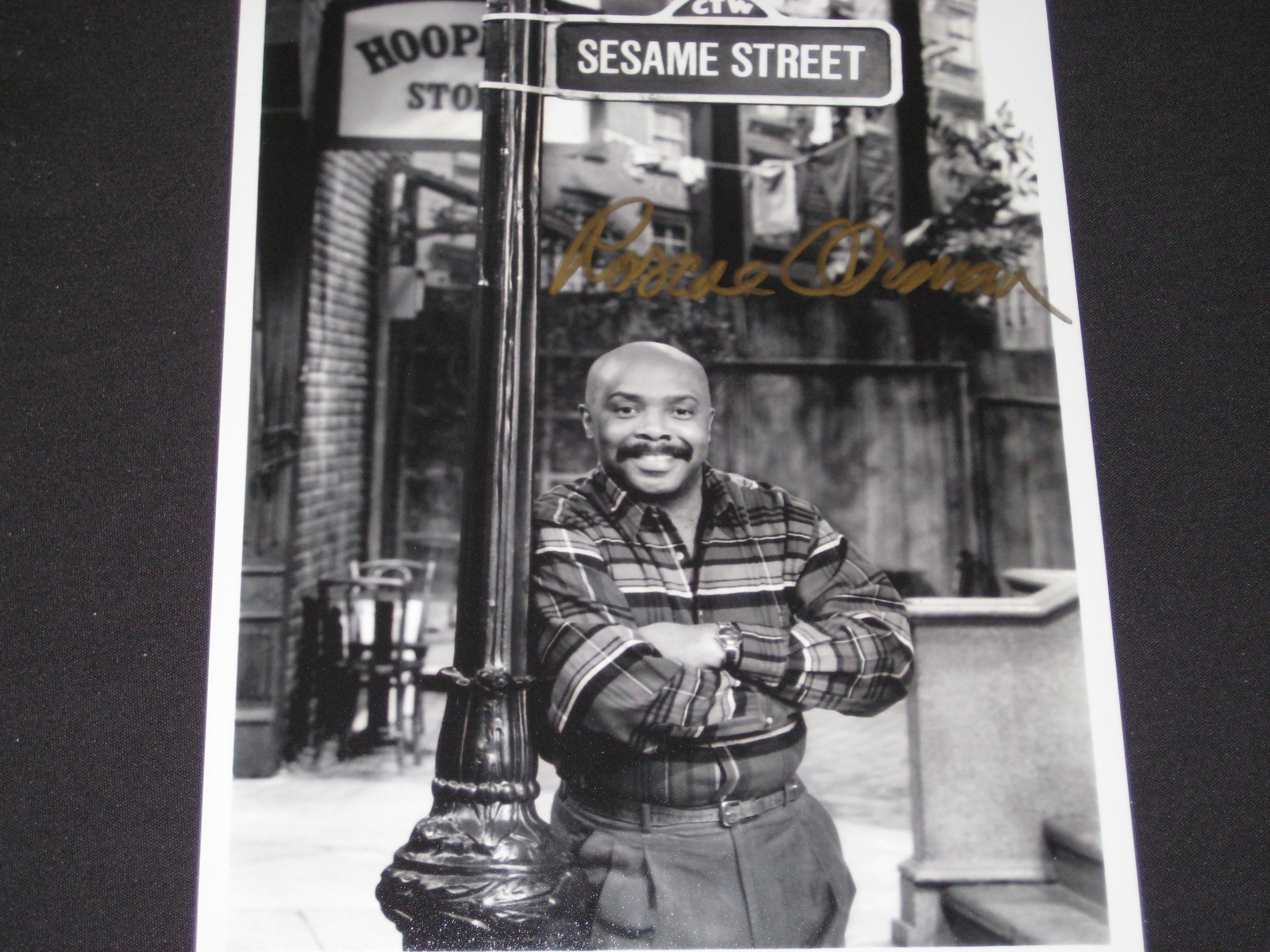 ROSCOE ORMAN "ELMO SEASEME STREET, WILLIE DYNAMITE" AUTOGRAPHED 8X10 ...