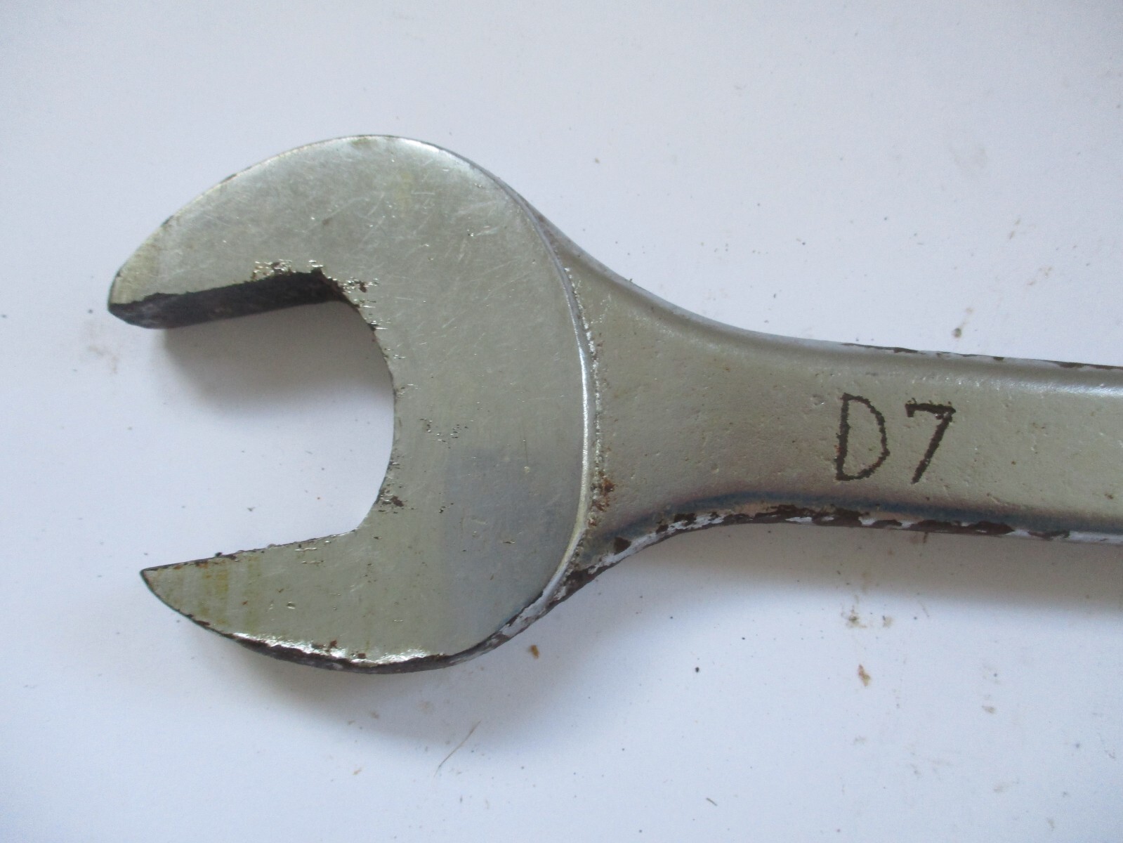 RARE LARGE BRITOOL COMBINATION SPANNER RJ1437 1-7/16" AF OPEN END ...