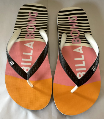 New BIILLABONG Multi Colored Flip Flops Sandals Women's Size 7 | eBay