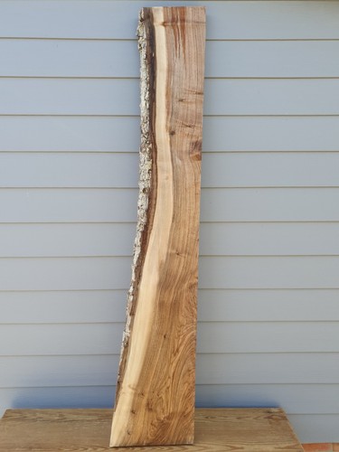 WN0047 English Walnut timber slab live waney edge wood 1933mmX370 ...