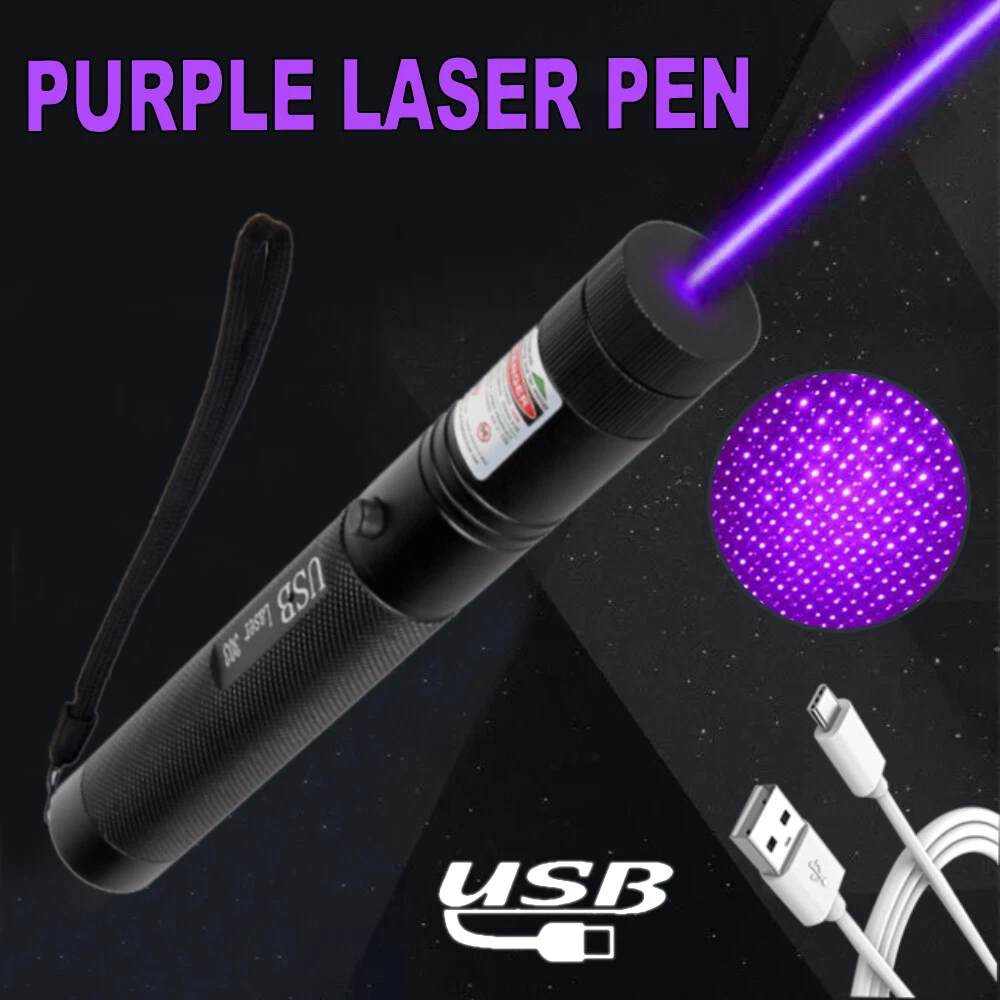 Purple Laser Beam