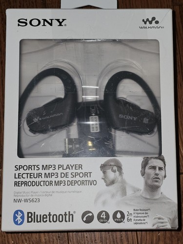 SONY NW-WS623 Digital Music Player Wireless headphones Bluetooth NFC ...