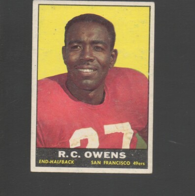 1961 Topps Football Card #65 Abe Woodson-San Francisco 49ers Ex Card | eBay