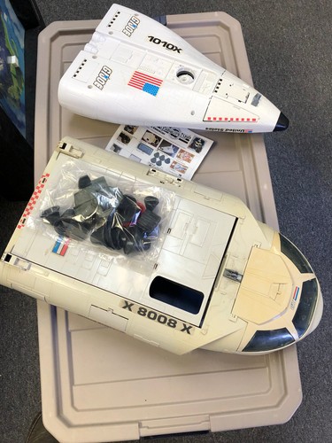 GI JOE DEFIANT Booster Rocket & Space Shuttle V1 Ship 1987 Hasbro ...