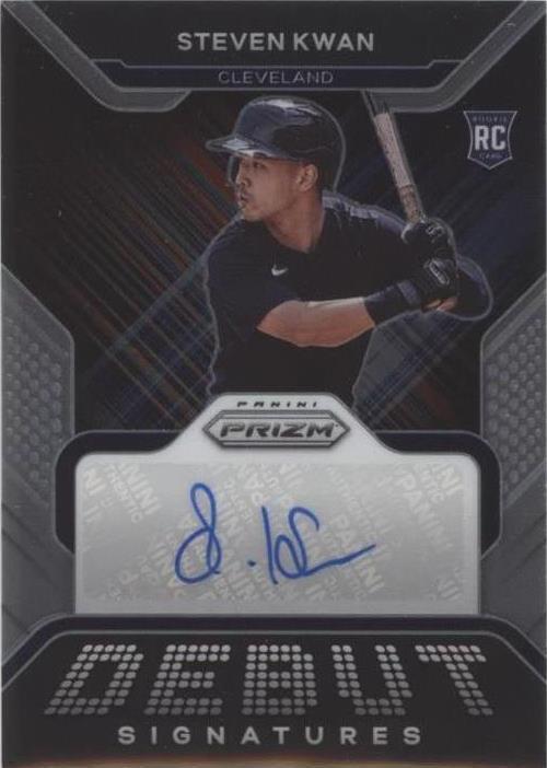 2022 Panini Prizm - Debut Signatures Steven Kwan #DS-SK (AU, RC) for ...