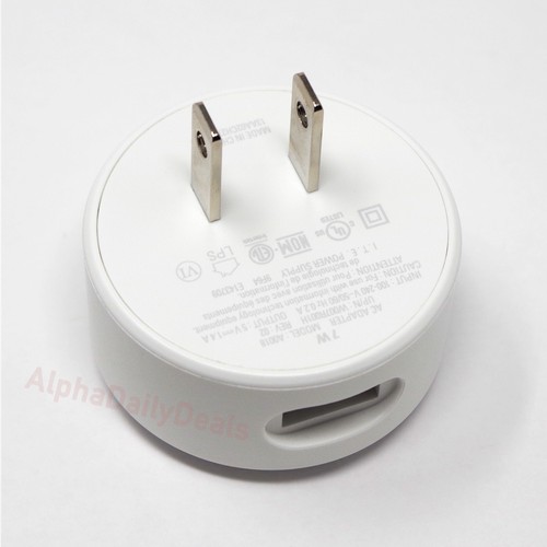 Genuine OEM Google Nest Cam Indoor AC Power Adapter Charger A0018 7W 5V ...