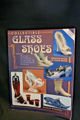 Collectible Glass Shoes including metal, pottery, figural, & porcelain ...