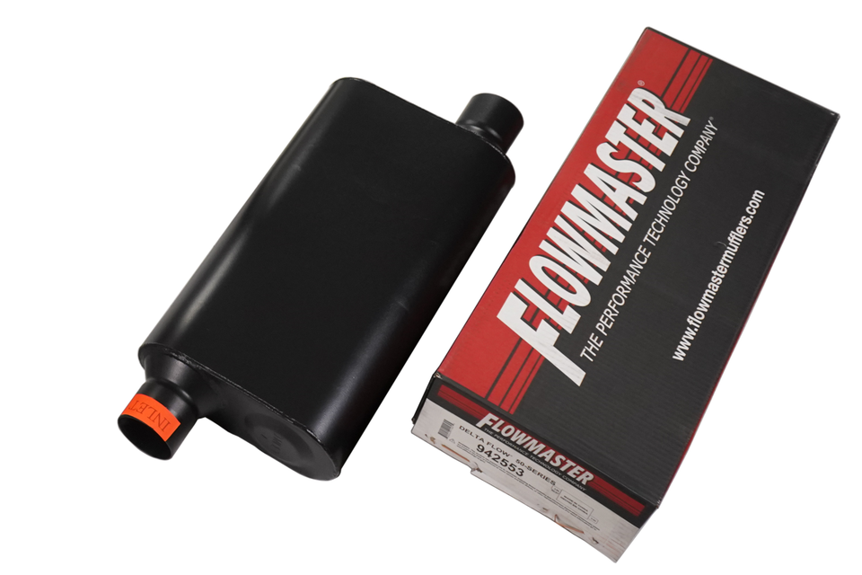 78-88 GM G Body Car 2.5" Dual Exhaust Kit Flowmaster 50 Series DF Rear ...