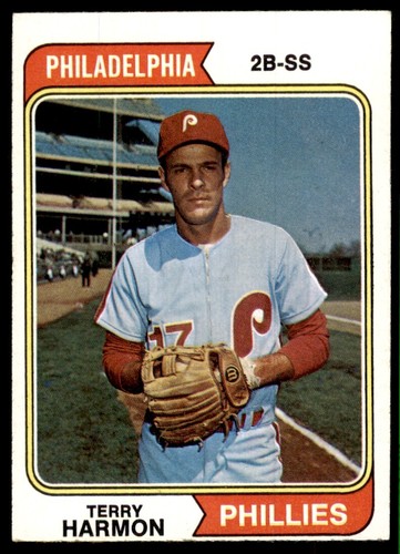 1974 TOPPS TERRY HARMON PHILADELPHIA PHILLIES #642 | eBay