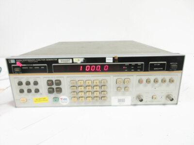 Function - Hp Agilent 3325A Synthesizer Function Generator