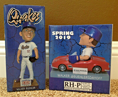 Walker Buehler 2018 Rookie 2019 Ferrari Rancho Quakes Bobblehead Set ...