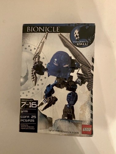 Lego Bionicle No. 8726 Dalu Blue Robot Monster VTG Toy New In Box ...