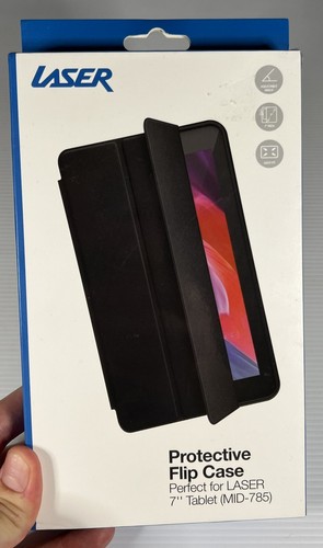 Laser 7 inch Flip Case Cover for MID-785 Tablet Black - BRAND NEW ...