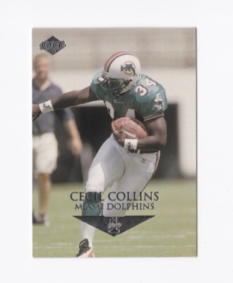 1999 Collector's Edge First Place #174 Cecil Collins RC Miami Dolphins ...