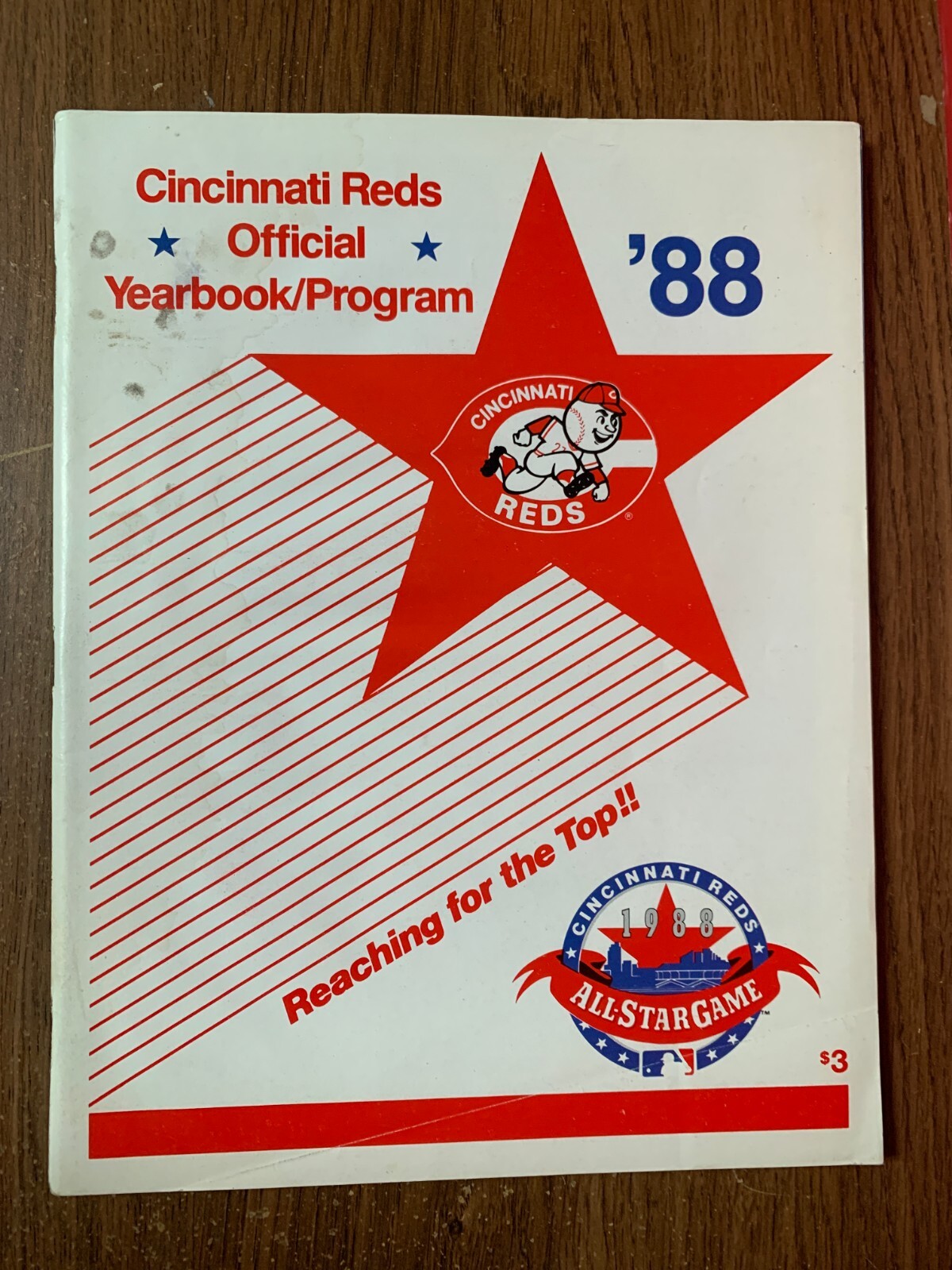 Vintage 1988 Cincinnati Reds Yearbook/Program | eBay